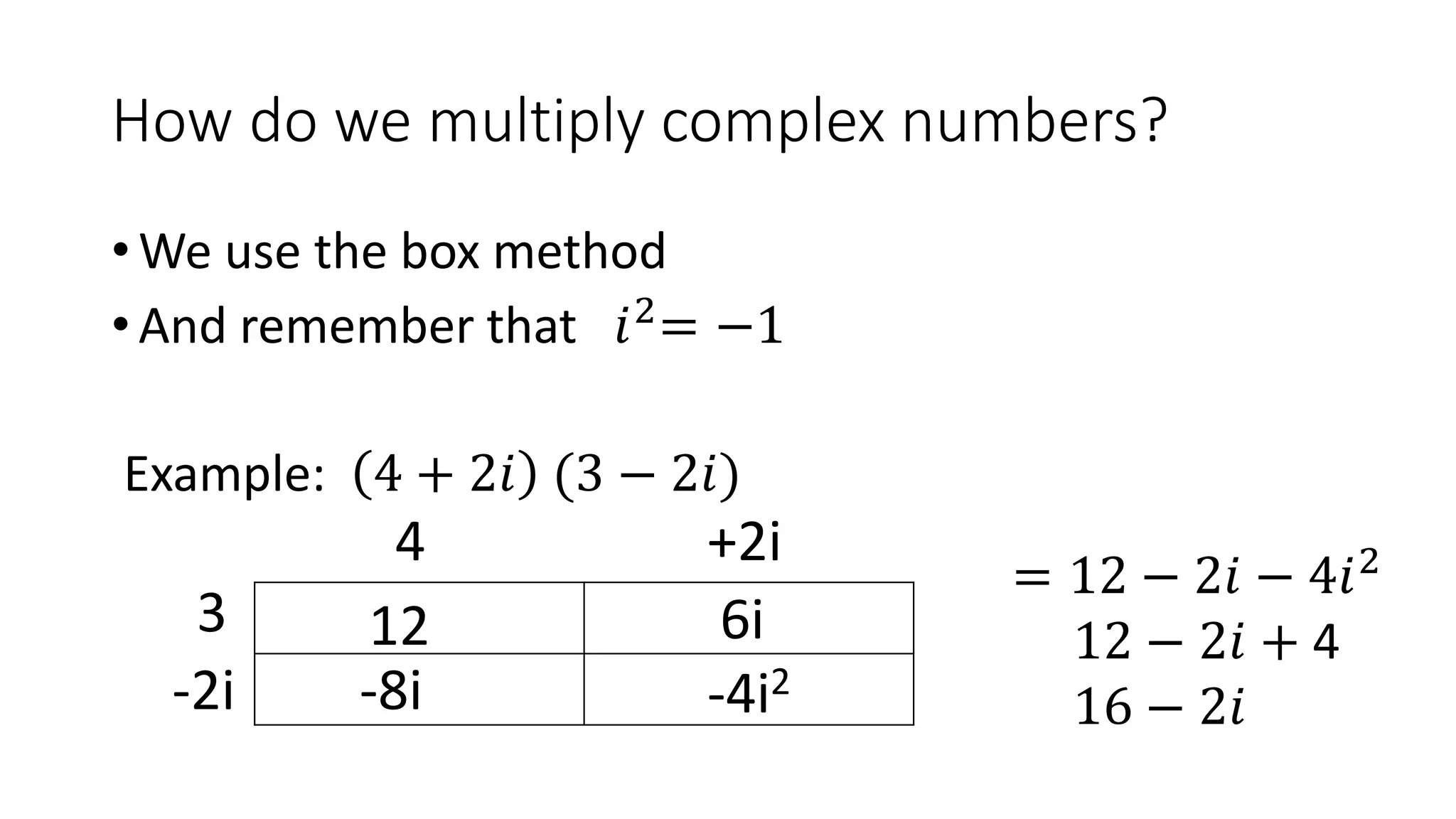 Complex numbers math 2 | PPTX