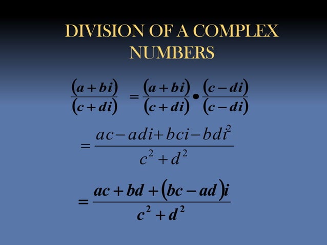 Complex numbers org.ppt | Physics | Science