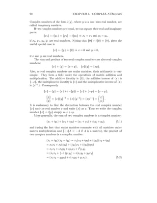Complex numbers with matrics | PDF