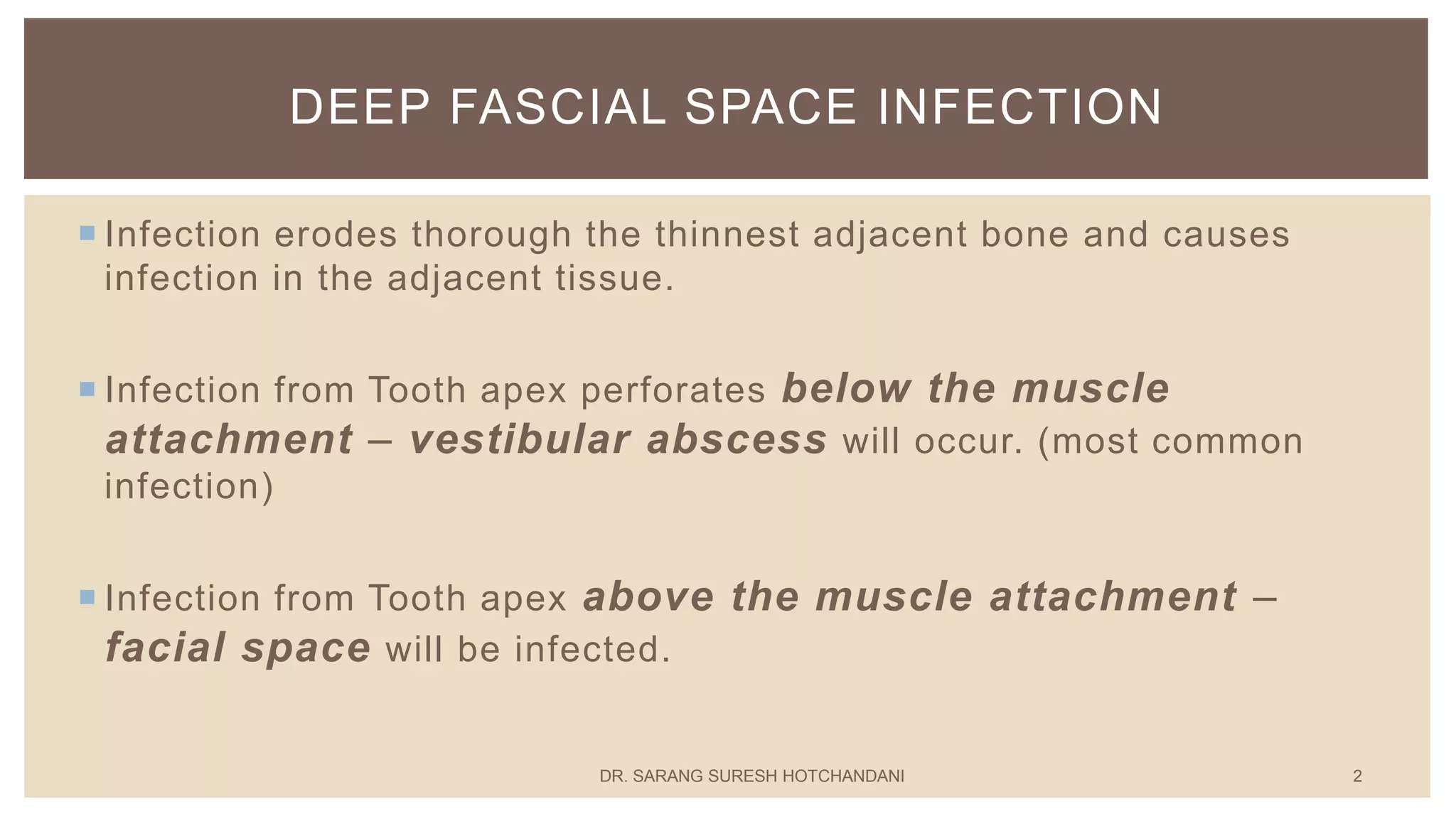 Complex Odontogenic Infection (Oral & Maxillofacial Surgery - Dentistry ...