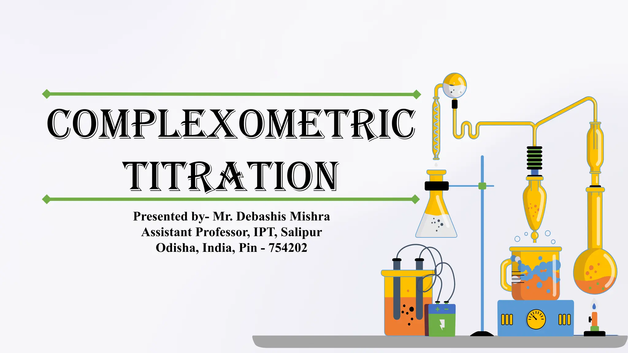 Complexometric Titration B.Pharm 1st Semester, Estimation of Calcium ...