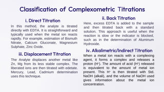 Complexometric Titration B.Pharm 1st Semester, Estimation of Calcium ...