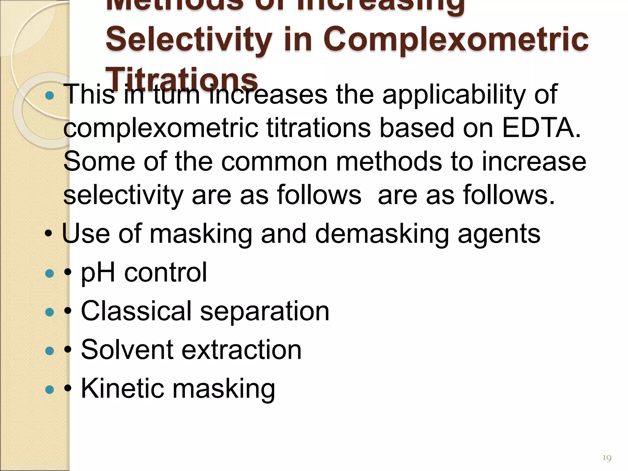 Complexometric titration-ppt | PPT