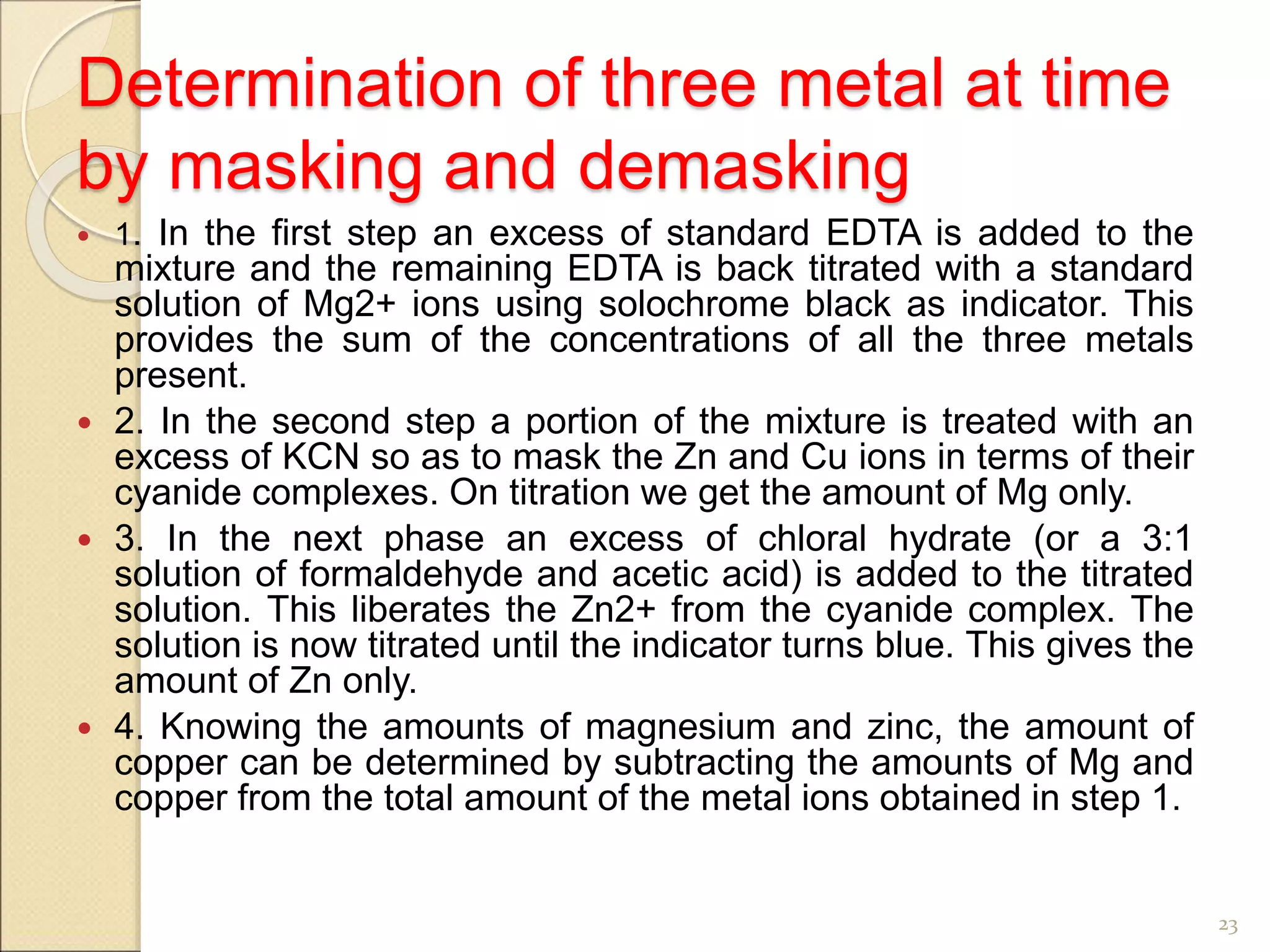 Complexometric titration-ppt | PPT