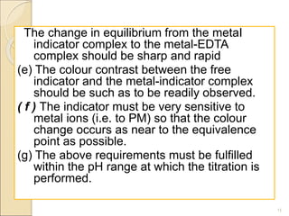 Complexometric titration-ppt | PPT