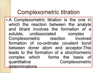 Complexometric titration-ppt | PPT