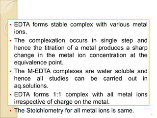 Complexometric titration-ppt | PPT
