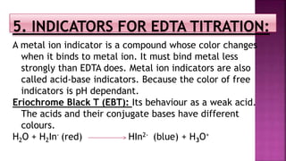 Complexometric Titration | PPTX