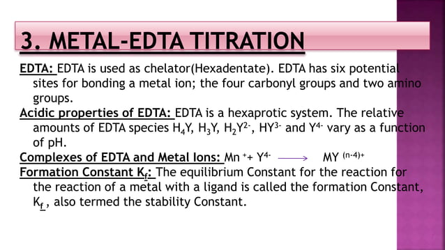 Complexometric Titration | PPTX | Chemistry | Science