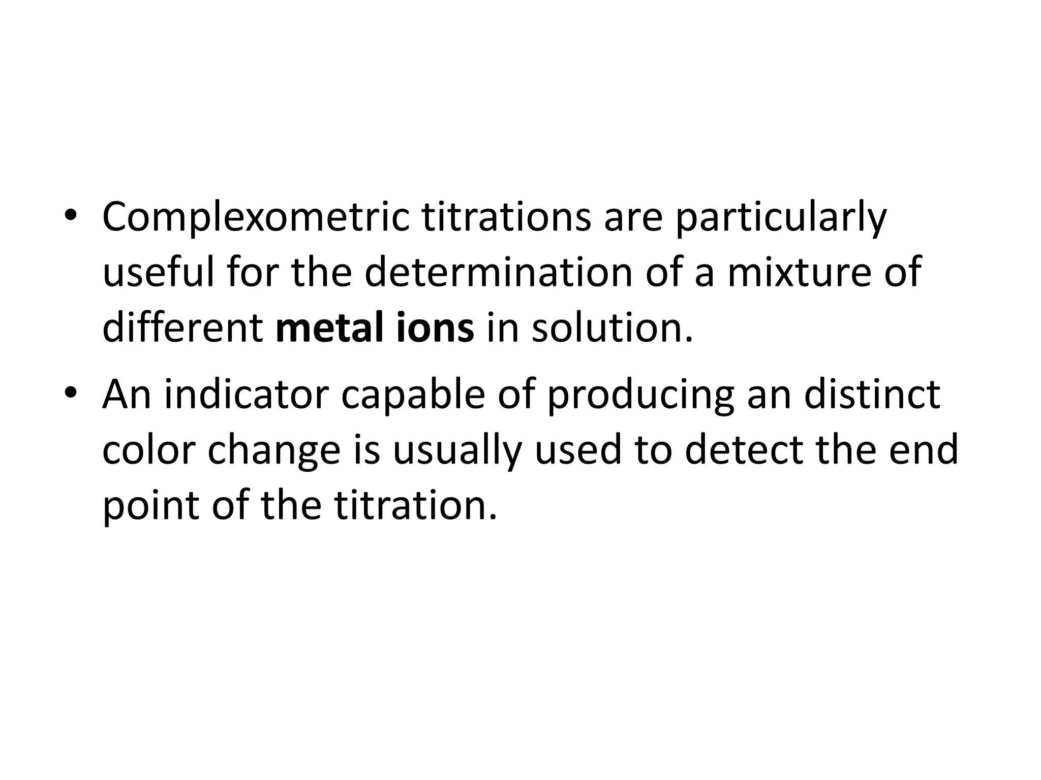 Complexometric titration | PPTX