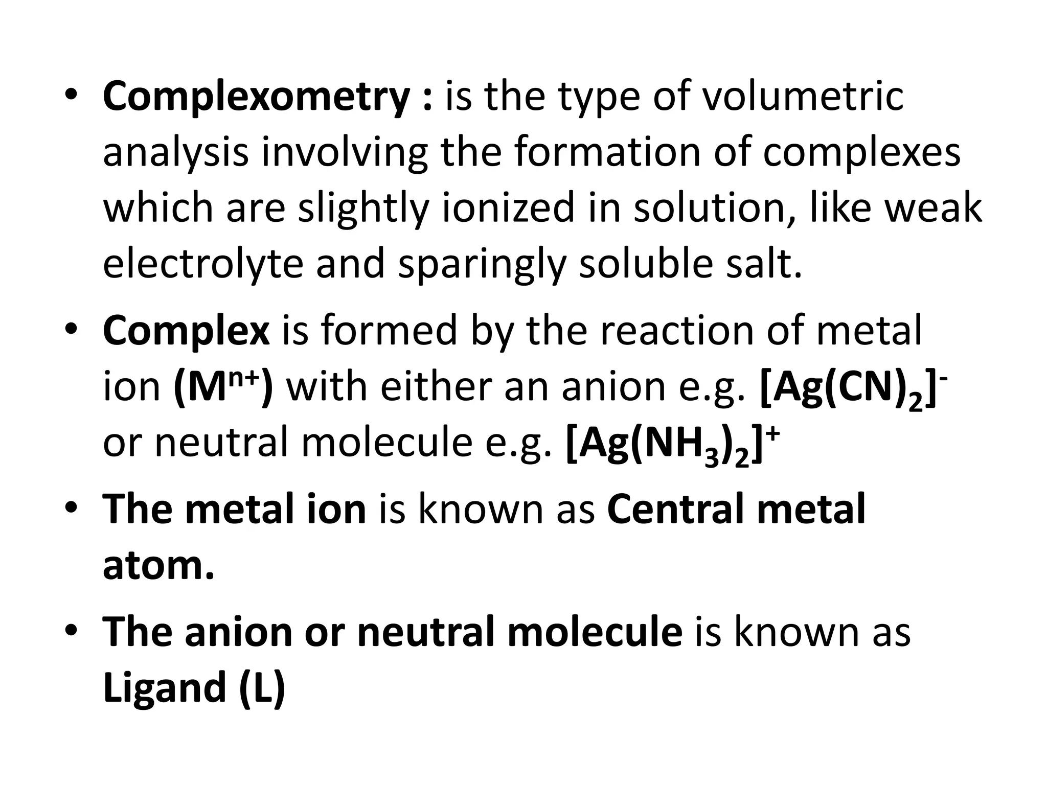 Complexometric titration | PPTX