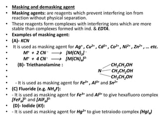 Complexometric titration | PPTX