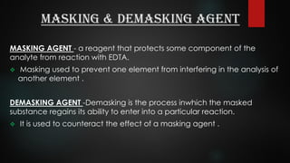 Complexometric titration | PDF | Chemistry | Science