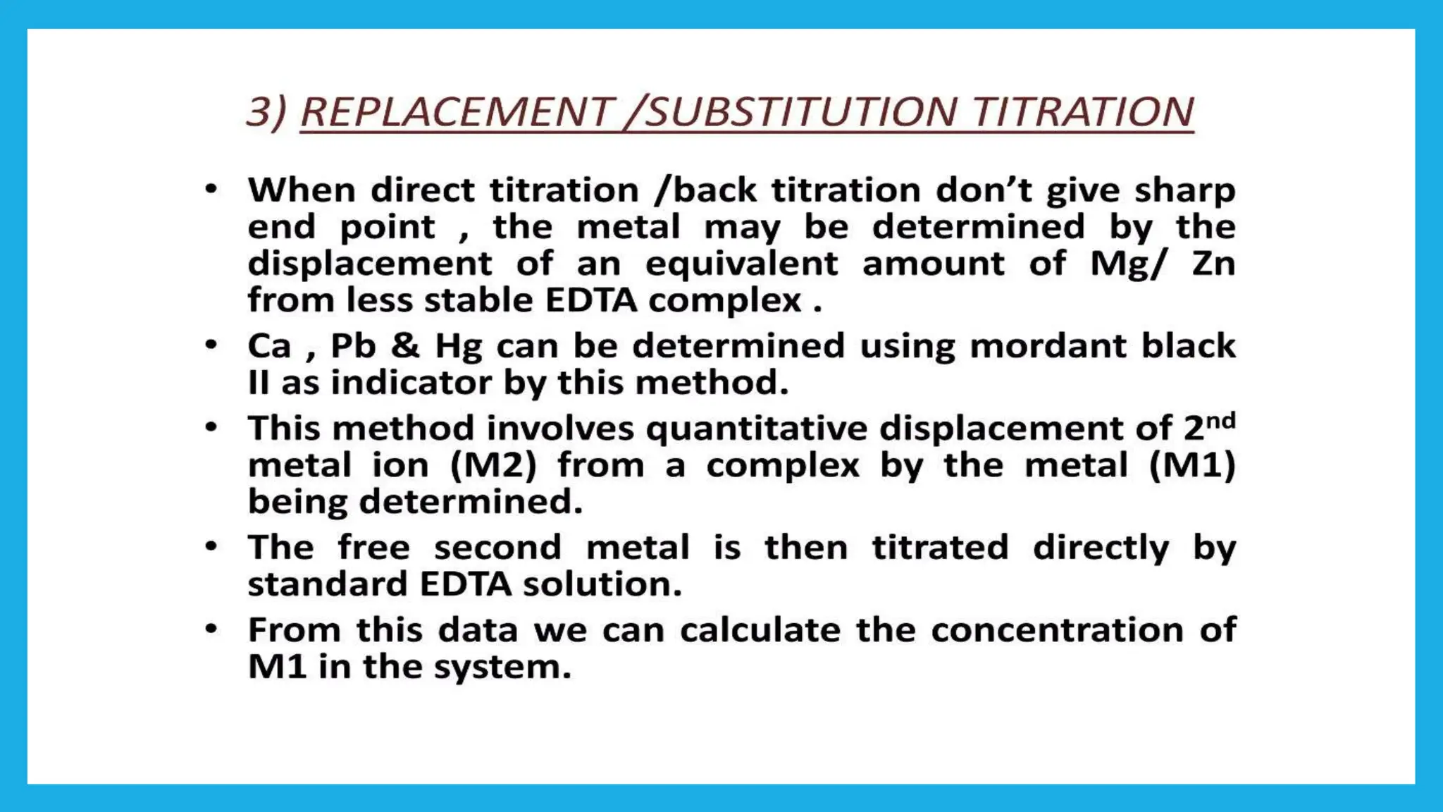 COMPLEXOMETRIC TITRATION OR CHEALATOMETRIC TITRATION | PPTX