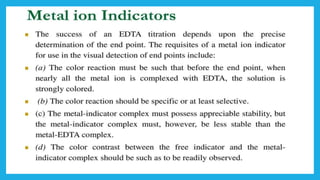 COMPLEXOMETRIC TITRATION OR CHEALATOMETRIC TITRATION | PPTX