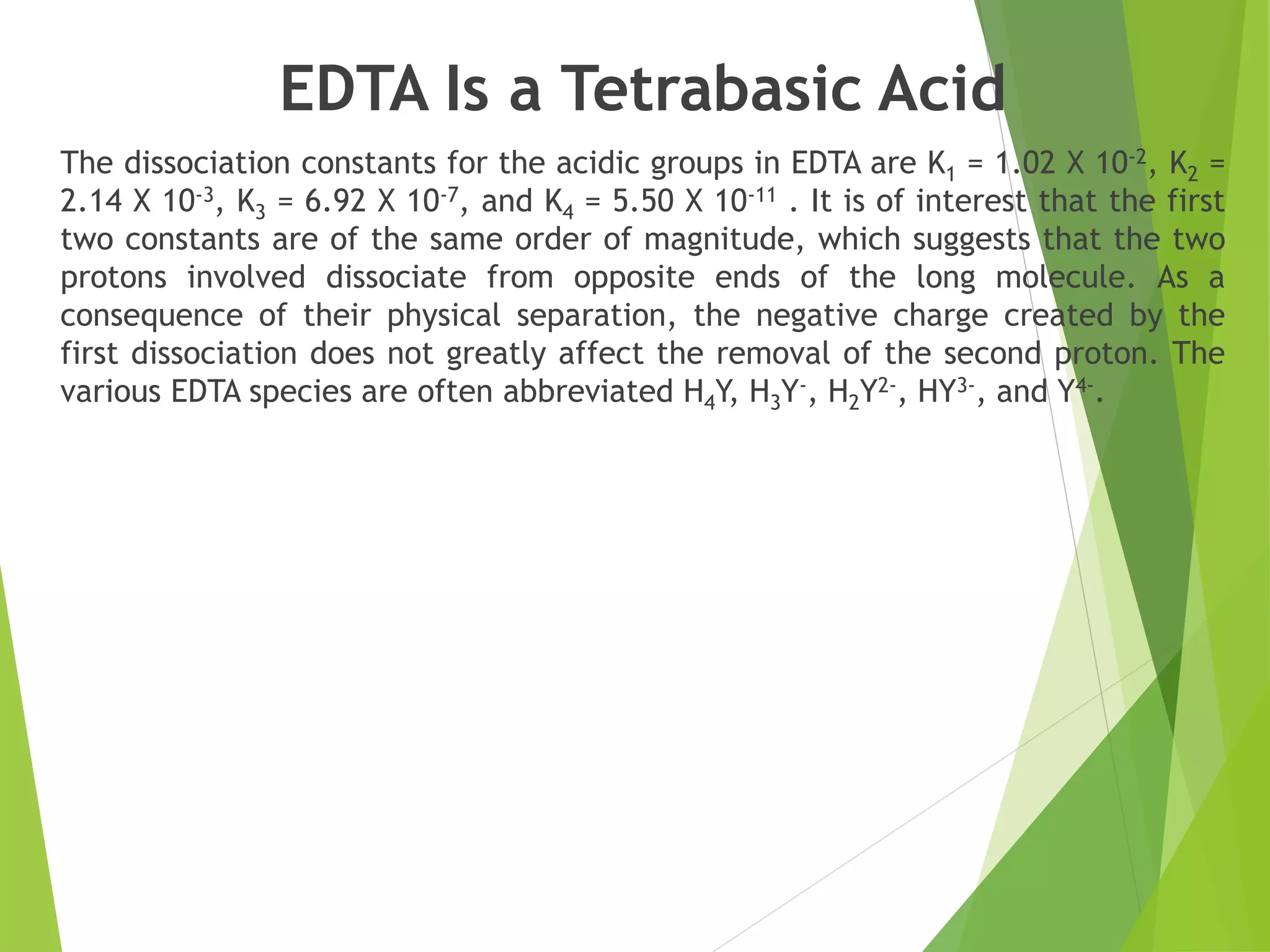 Complexometric titrations- Pharmaceutical Analysis | PPT