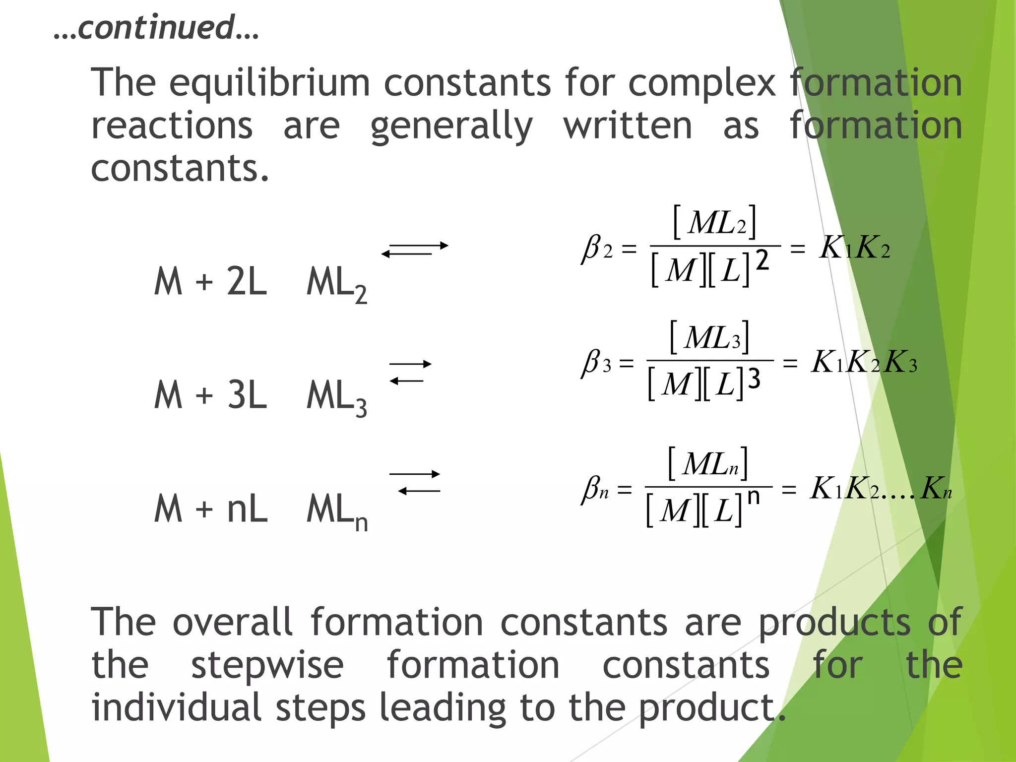 Complexometric titrations- Pharmaceutical Analysis | PPT