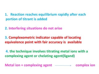 Complexometry | PPTX