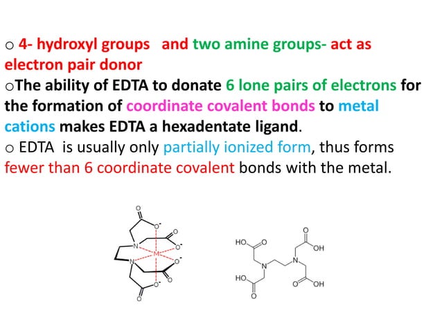 Complexometry | PPTX | Chemistry | Science