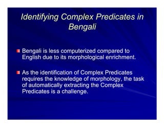 Complex predicate meghaditya | PDF | Programming Languages | Computing