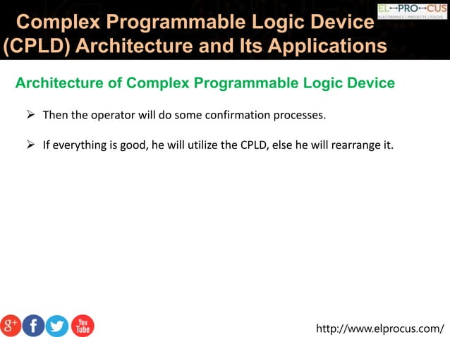 Complex Programmable Logic Device (CPLD) Architecture and Its ...