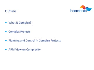 Complex project management | PPTX