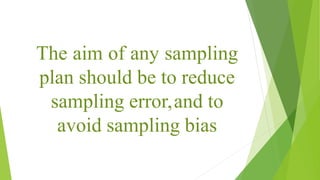 COMPLEX RANDOM SAMPLING DESIGNS.pptx | Science