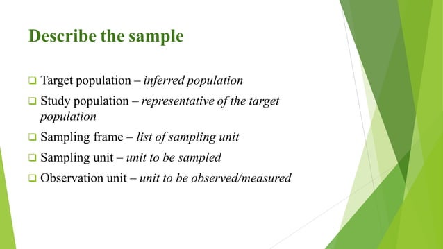 COMPLEX RANDOM SAMPLING DESIGNS.pptx | Science