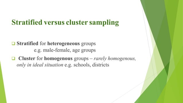 COMPLEX RANDOM SAMPLING DESIGNS.pptx | Science