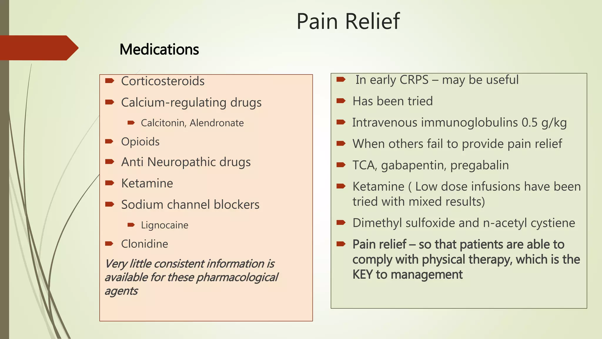 Complex regional pain syndrome | PPTX