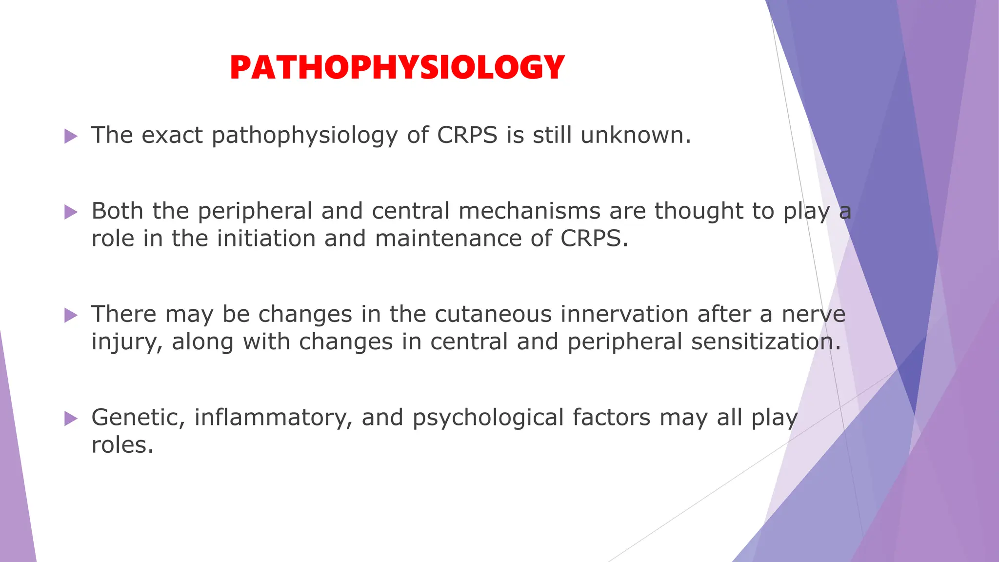 COMPLEX REGIONAL PAIN SYNDROME [Autosaved].pptx
