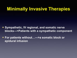 Complex Regional Pain Syndrome | PPTX