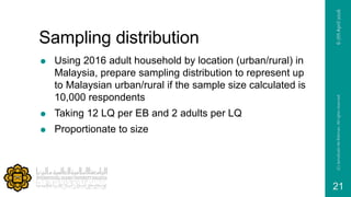 Complex sampling design & analysis | PPT
