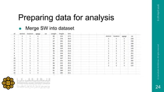 Complex sampling design & analysis | PPT