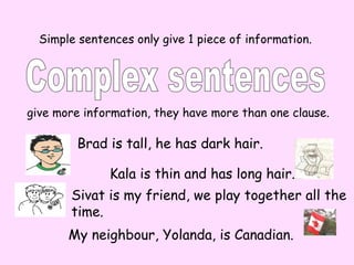 Complex Sentences | PPT