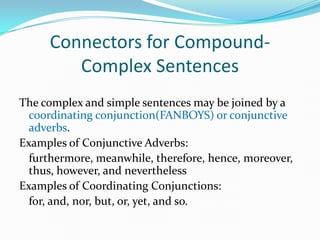 Complex sentences | PDF