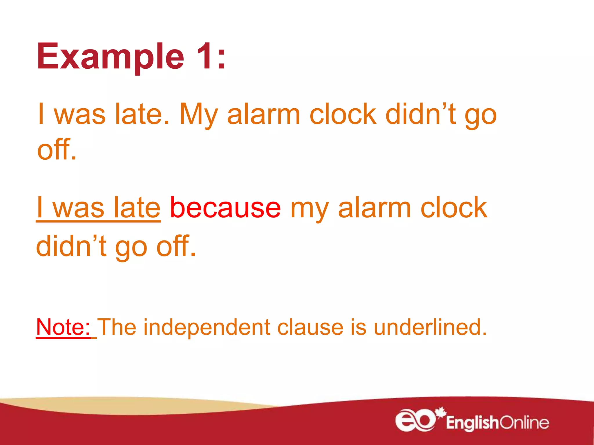 Complex sentences | PPTX