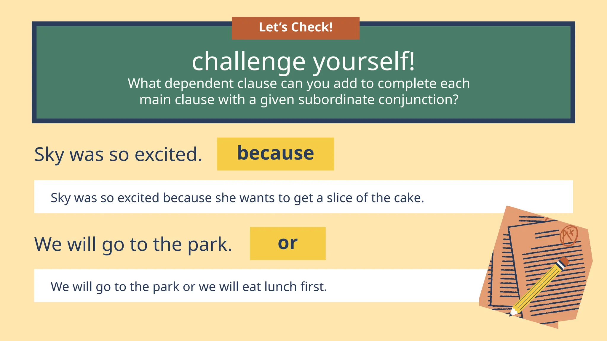 COMPLEX SENTENCES for grade 5 school year 2024-2025 | PPTX