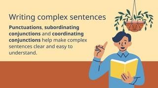 COMPLEX SENTENCES for grade 5 school year 2024-2025 | PPTX
