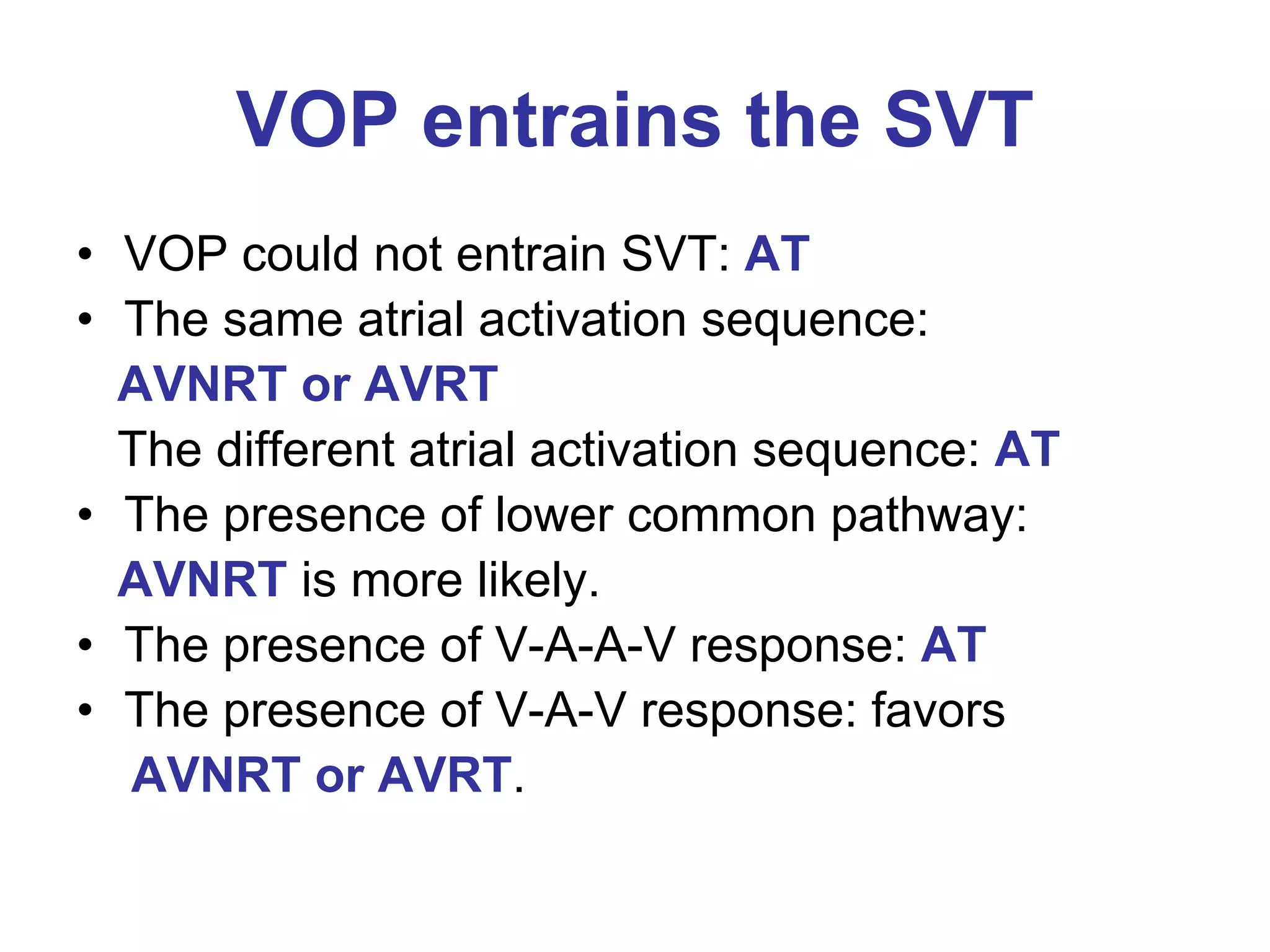 Differentiation between AVNRT and AVRT_advanced lecture | PDF