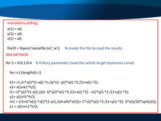 Systems dynamic modeling: examples in ecology | PPT
