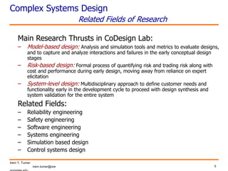 Complex Systems Design Research Overview .ppt