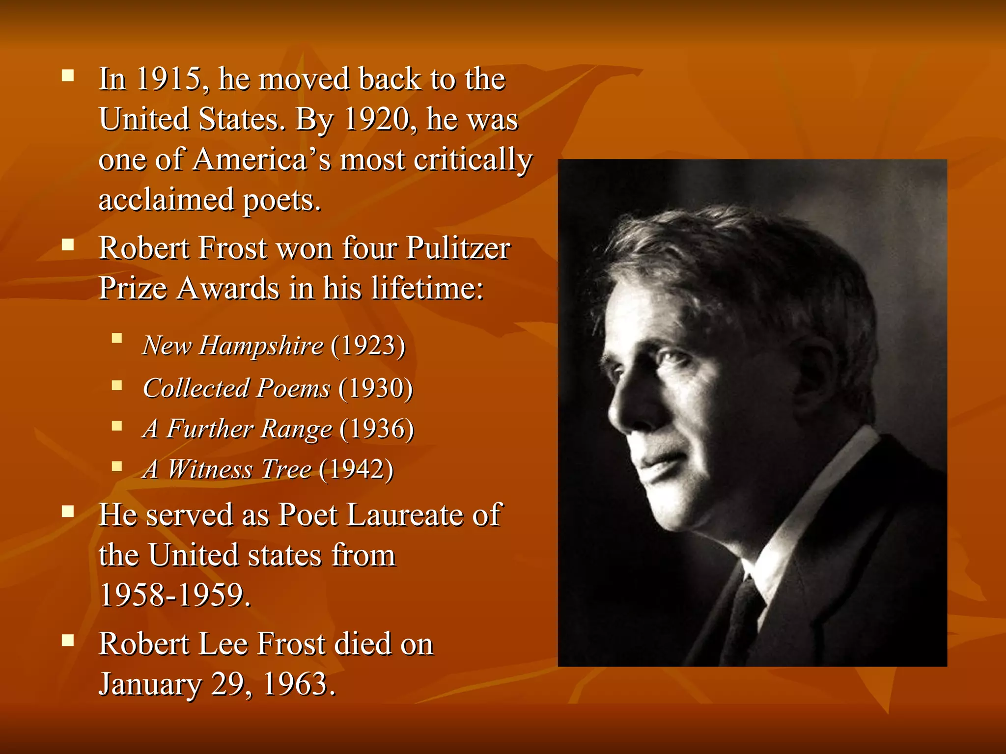 Complex themes & philosophical nature of poetry by | PPT