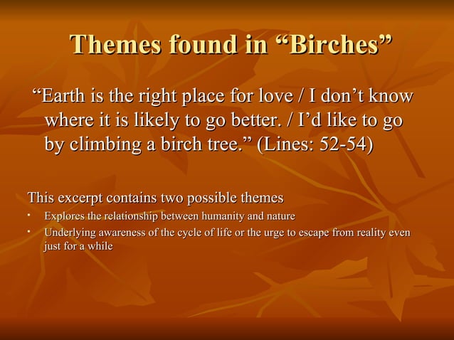 Complex themes & philosophical nature of poetry by | PPT