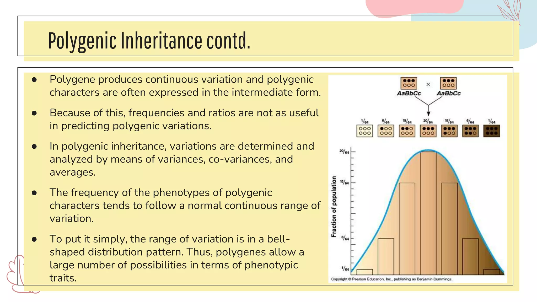 Genetics: Complex traits (Quantitative traits) | PPTX
