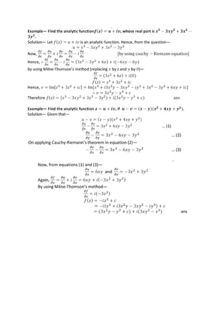 Complex variables | PDF