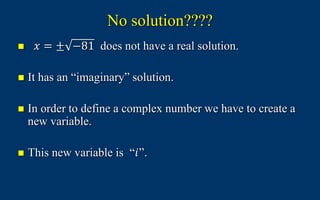 Complex Variable Transformation Presentation Pptx