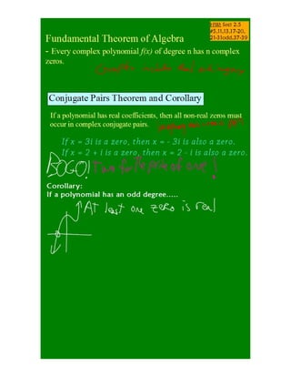 Complex zeros day 1 | PDF