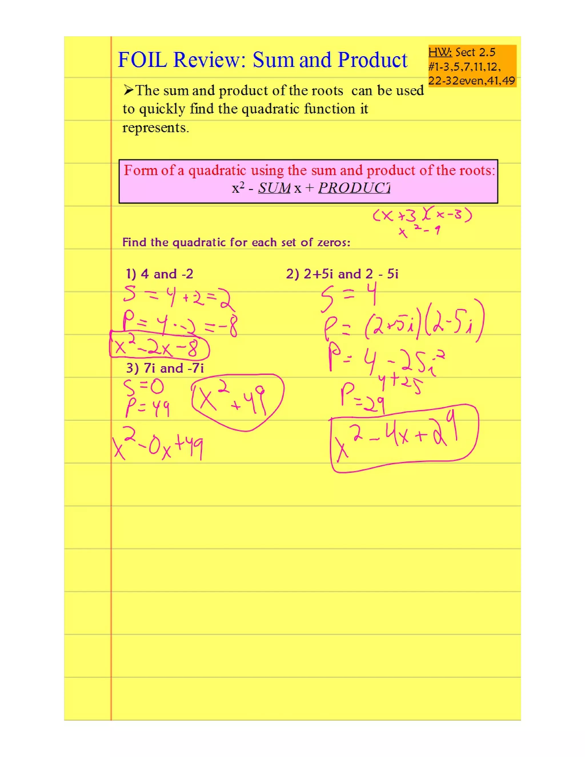 Complex zeros day 2 | PDF