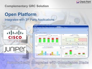 Check Point: Compliance Blade | PPTX